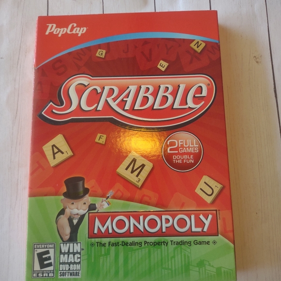 Video Games & Consoles | Sealed Popcap Scrabble Monopoly Windowsmac ...